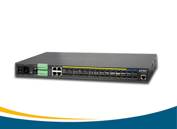 Switch Planet MGSW-28240F 24 Port 100 / 1000Mbps, 4 cổng SFP Fiber 10Gbps